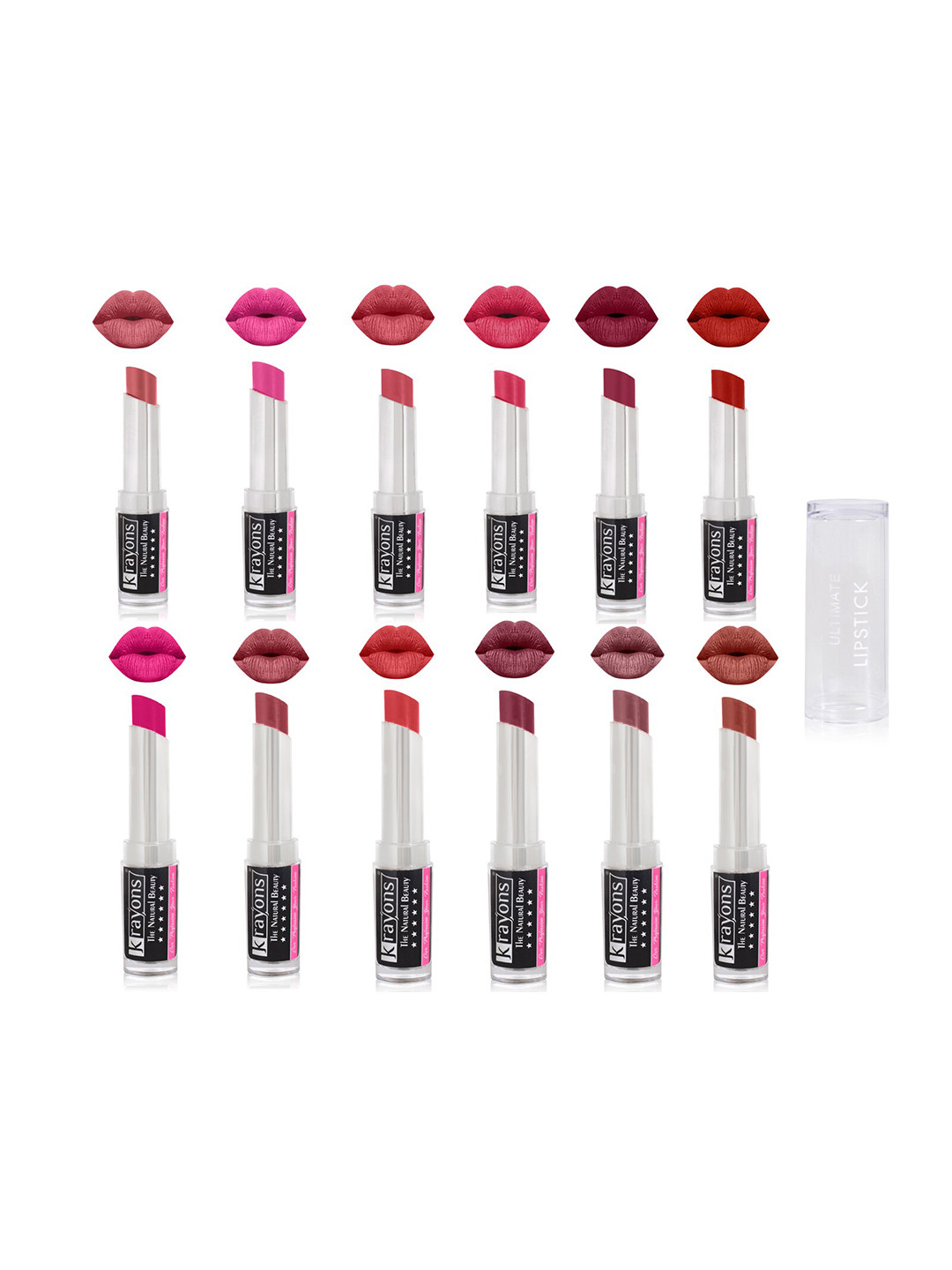 Buy Krayons Set Of 4 The Natural Beauty Ultimate Moisturizing Matte ...