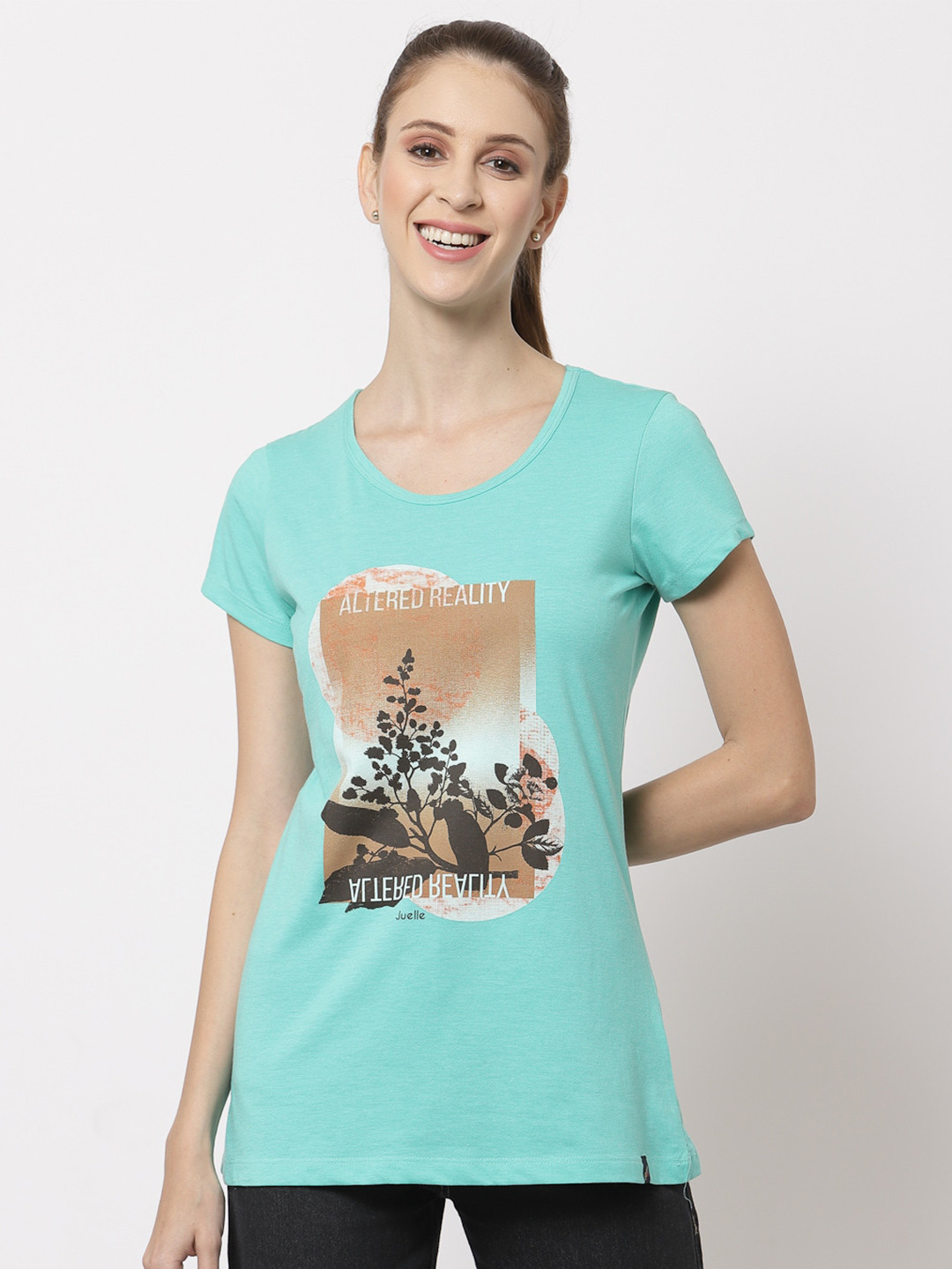 Buy Juelle Graphic Print Top - Tops for Women 21204654 | Myntra