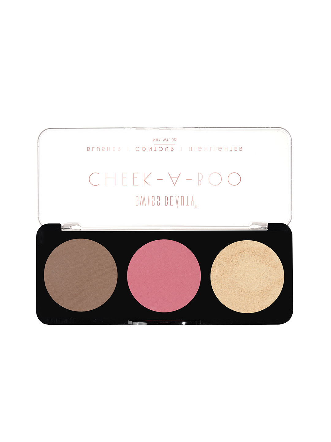 Buy SWISS BEAUTY Cheek A Boo 3 In One Highlighter Contour & Blusher ...