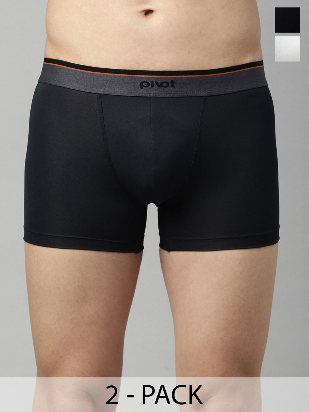 Buy Pivot Men Pack Of 2 Assorted Trunks - Trunk for Men 21216354 | Myntra