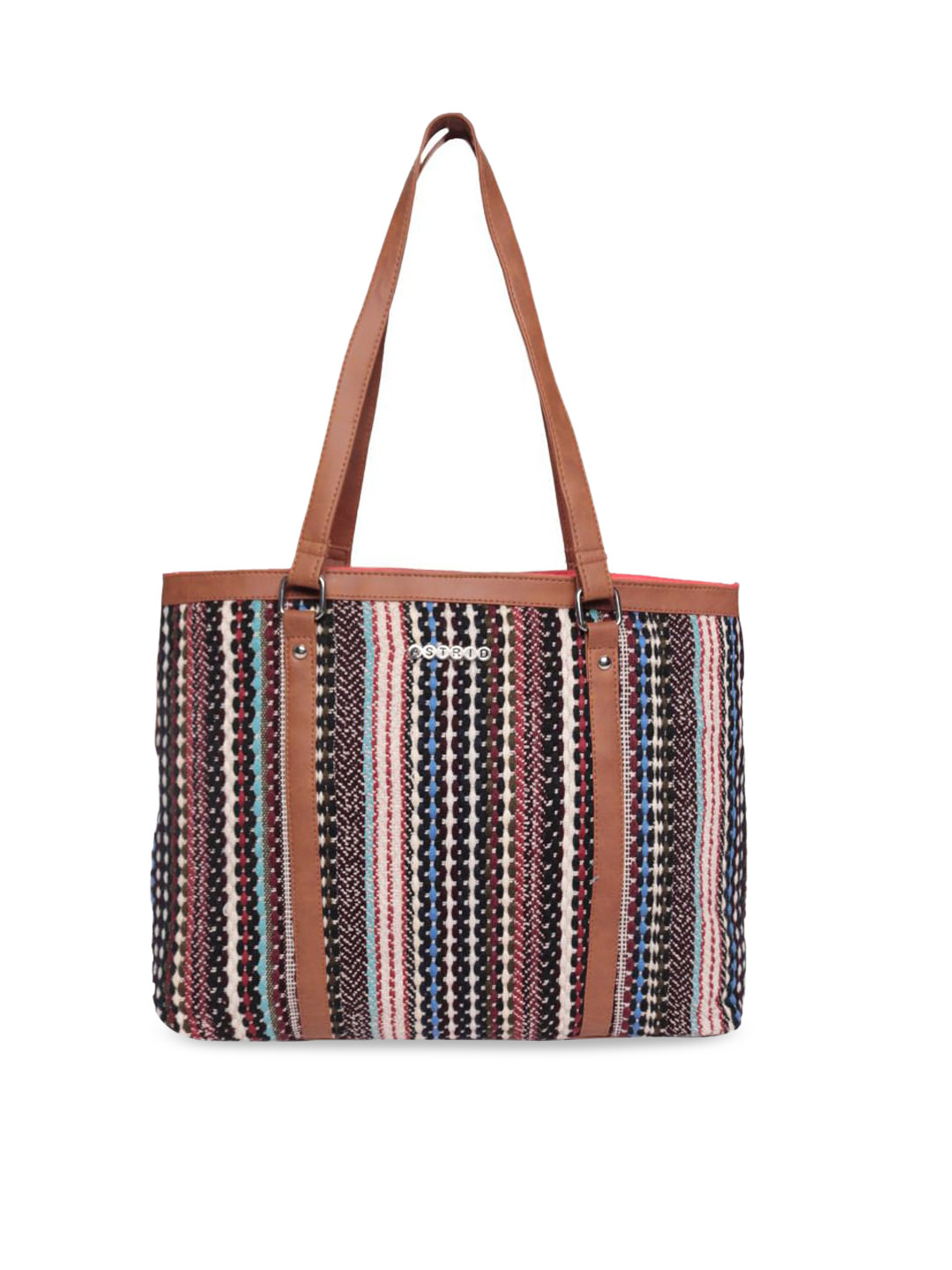 Buy ASTRID Geometric Oversized Shopper Tote Bag - Handbags for Women ...