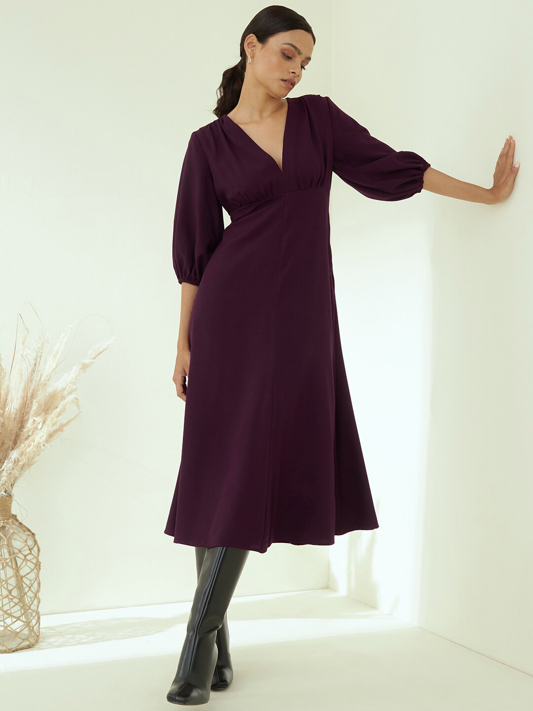 Buy Femella A Line Maxi Dress - Dresses for Women 21220256 | Myntra