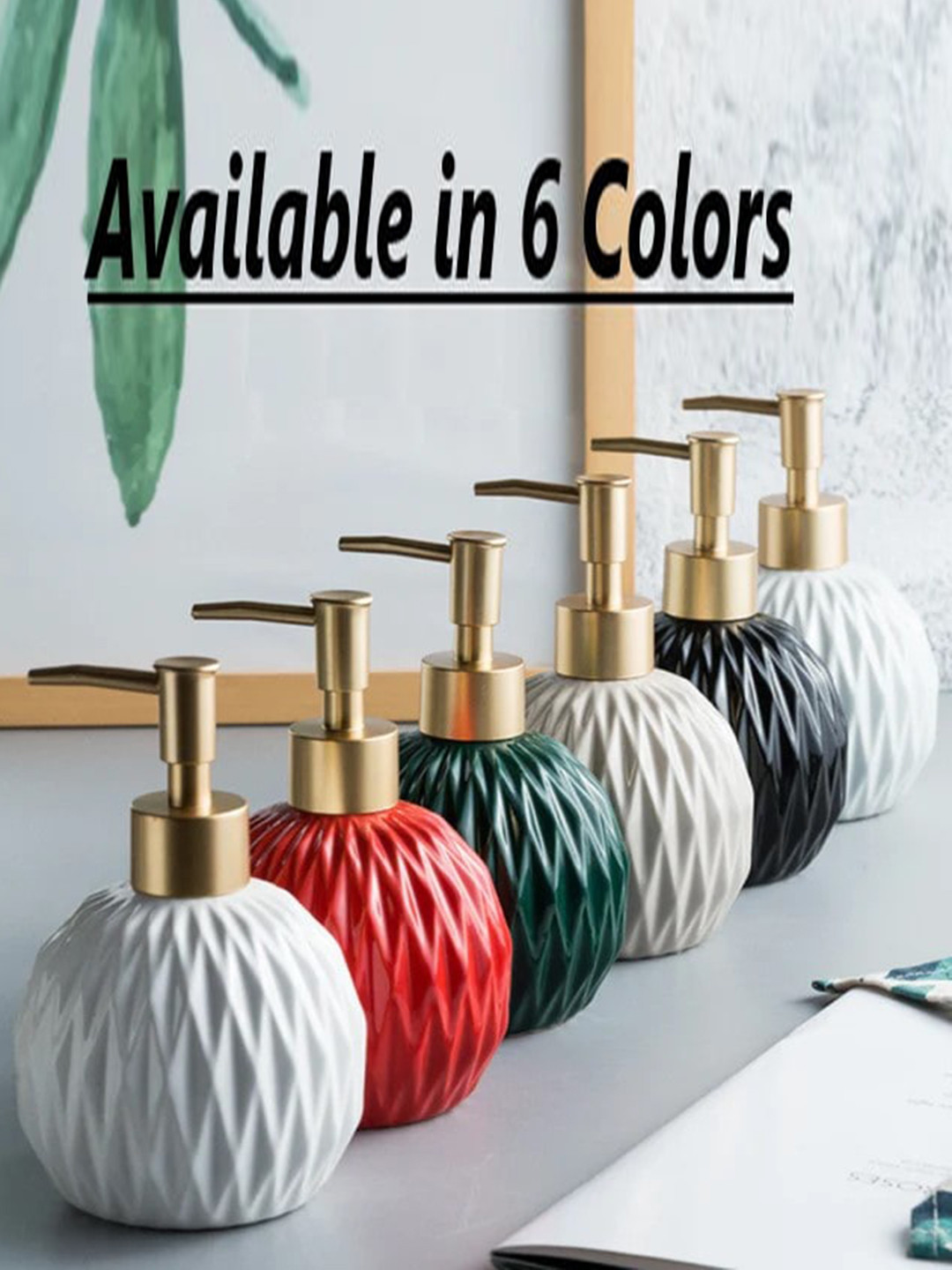 Buy FabSeasons Grey Spherical Soap Dispenser 400 ML - Bathroom ...