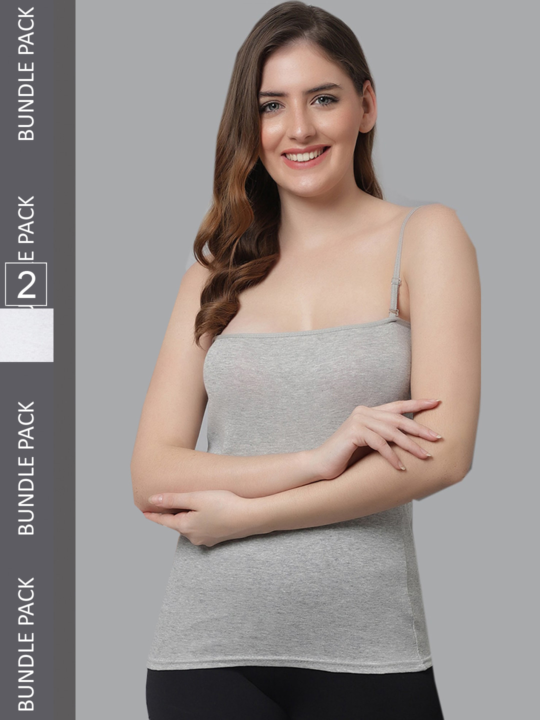 Buy KEX Women Pack Of 2 Cotton Camisoles - Camisoles for Women 21228536 | Myntra