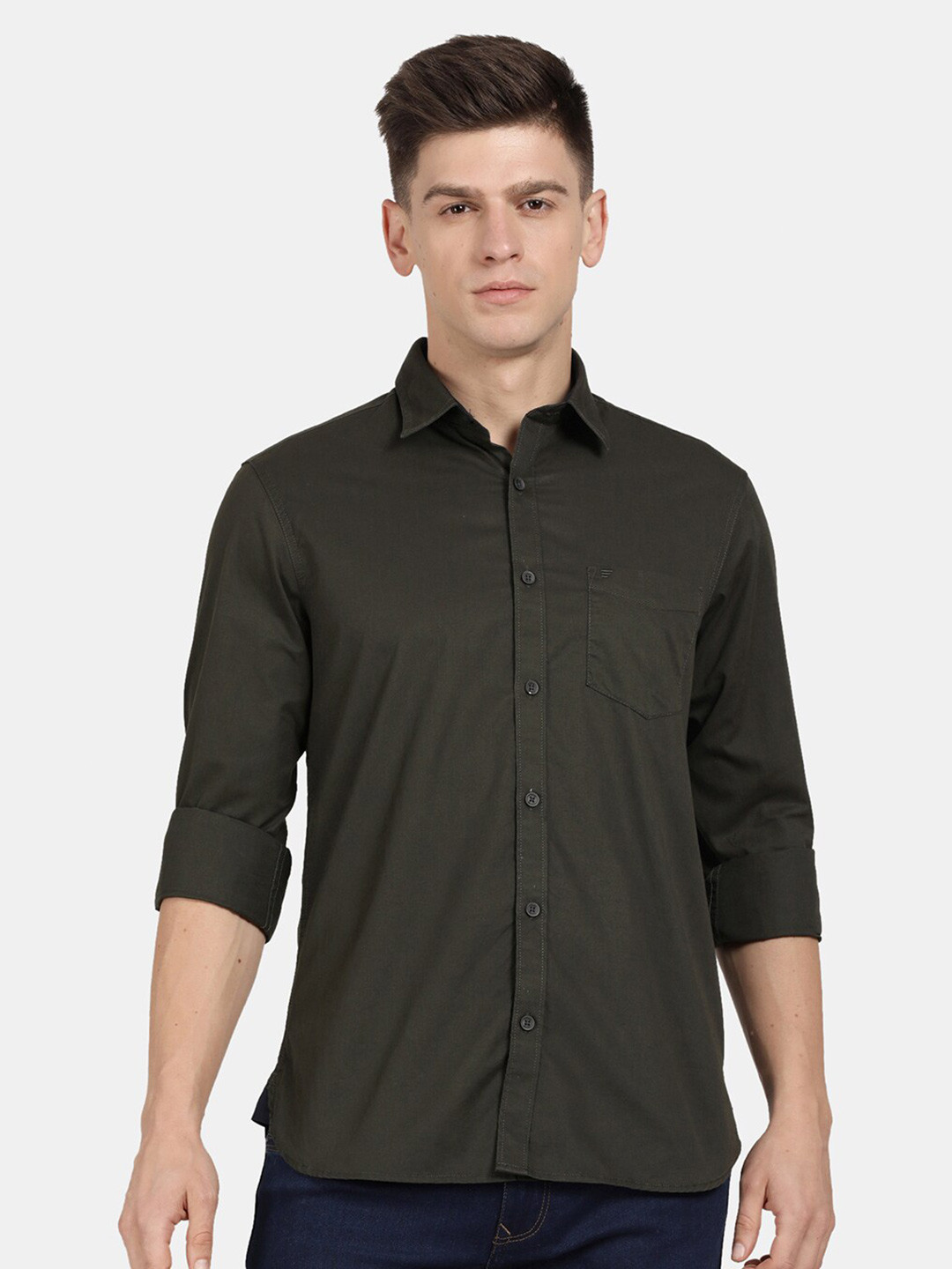 Buy T Base Men Cotton Casual Shirt - Shirts for Men 21230686 | Myntra