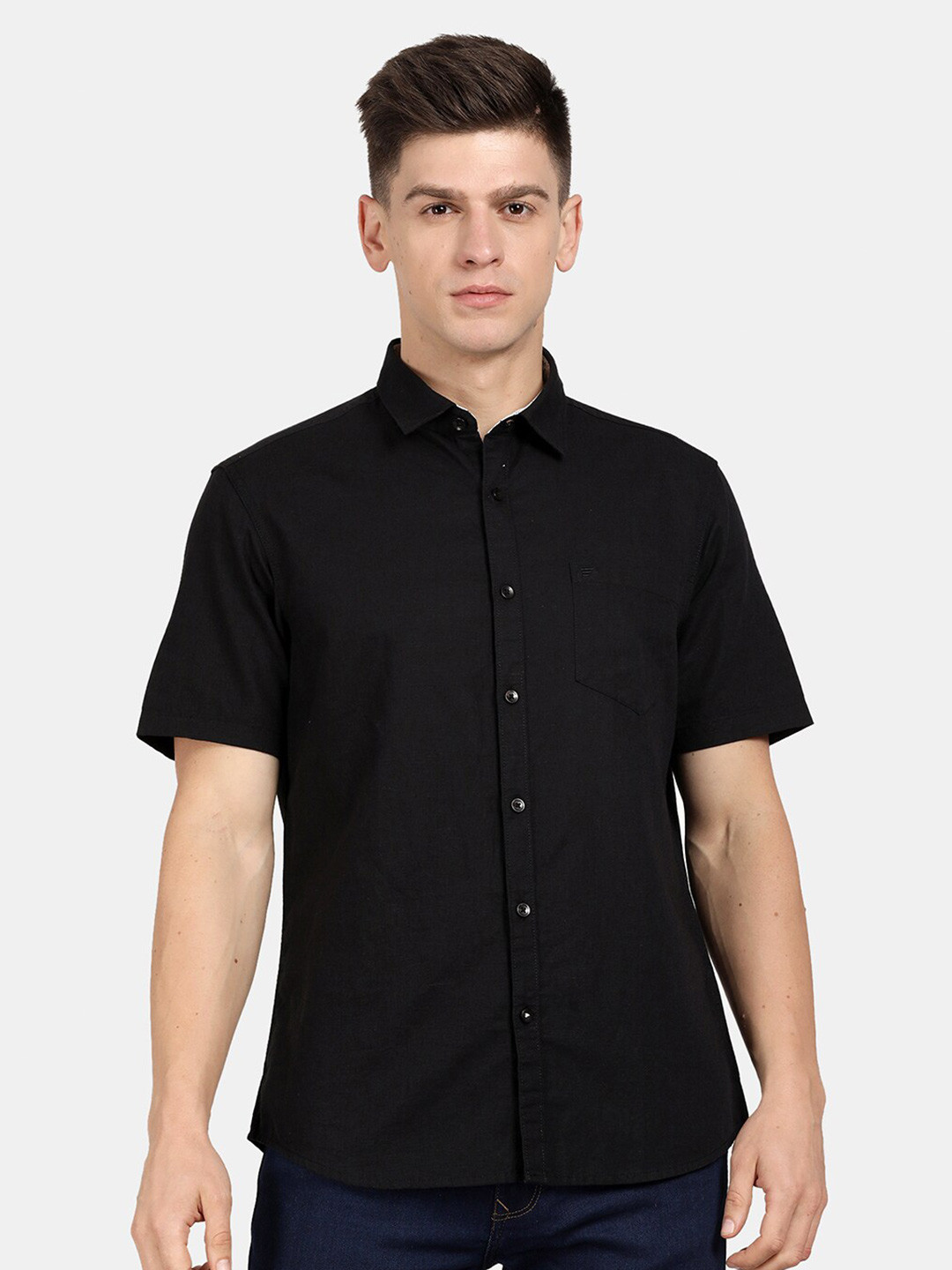 Buy T Base Men Cotton Casual Shirt - Shirts for Men 21230724 | Myntra