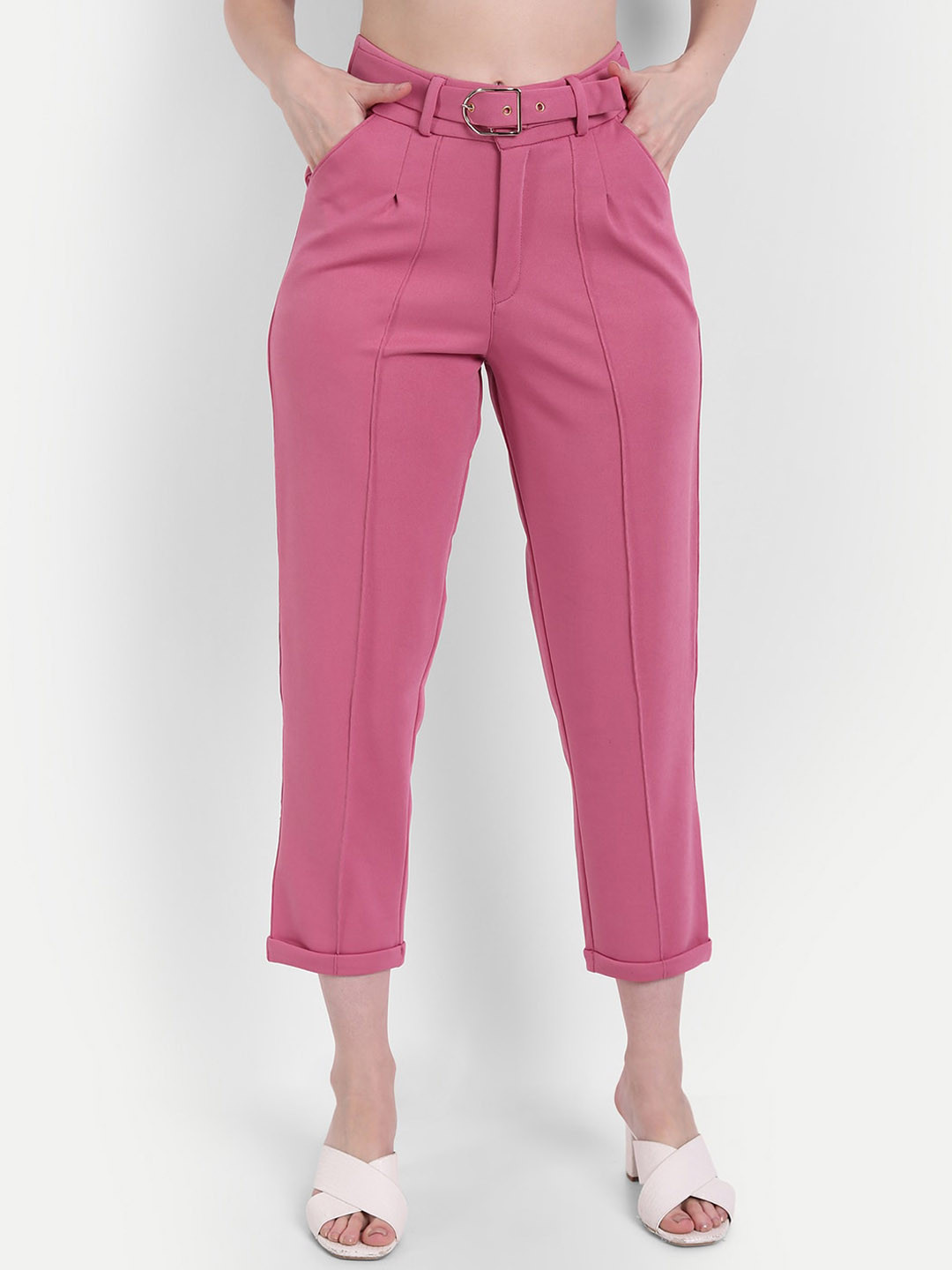 Buy Next One Women Relaxed Straight Leg Loose Fit High Rise Easy Wash ...