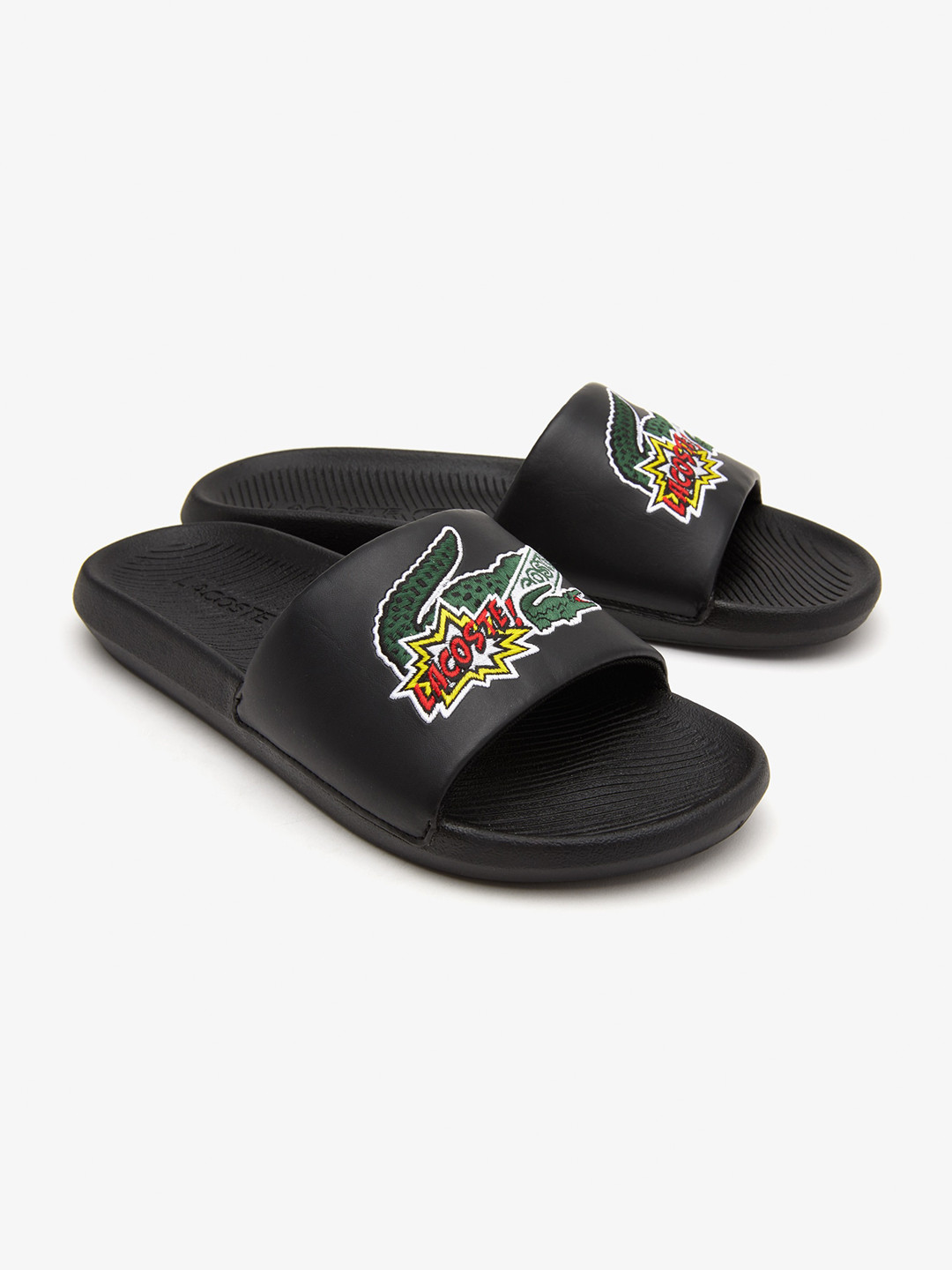 Buy Lacoste Men Croco Sliders - Flip Flops for Men 21257250 | Myntra