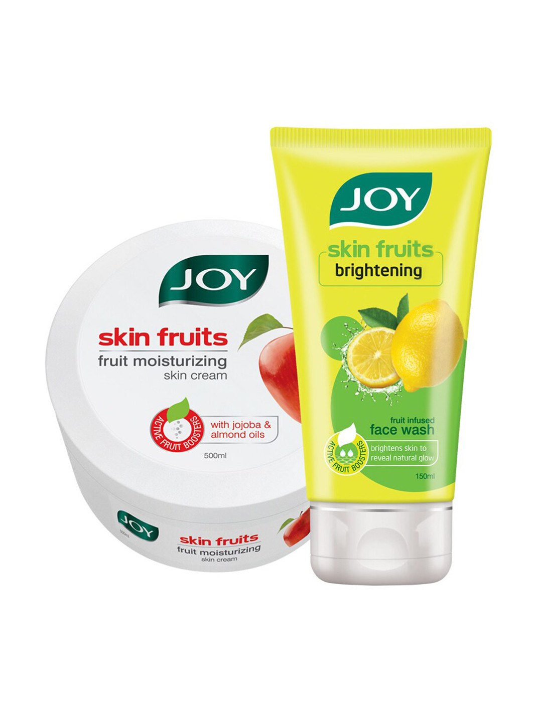 Buy JOY Brightening Lemon Face Wash & Skin Fruits Moisturizing Cream ...