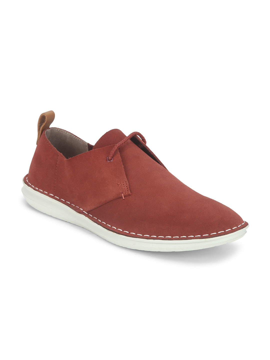 Buy Clarks Men Rust Derbys - Casual Shoes for Men 2127895 | Myntra