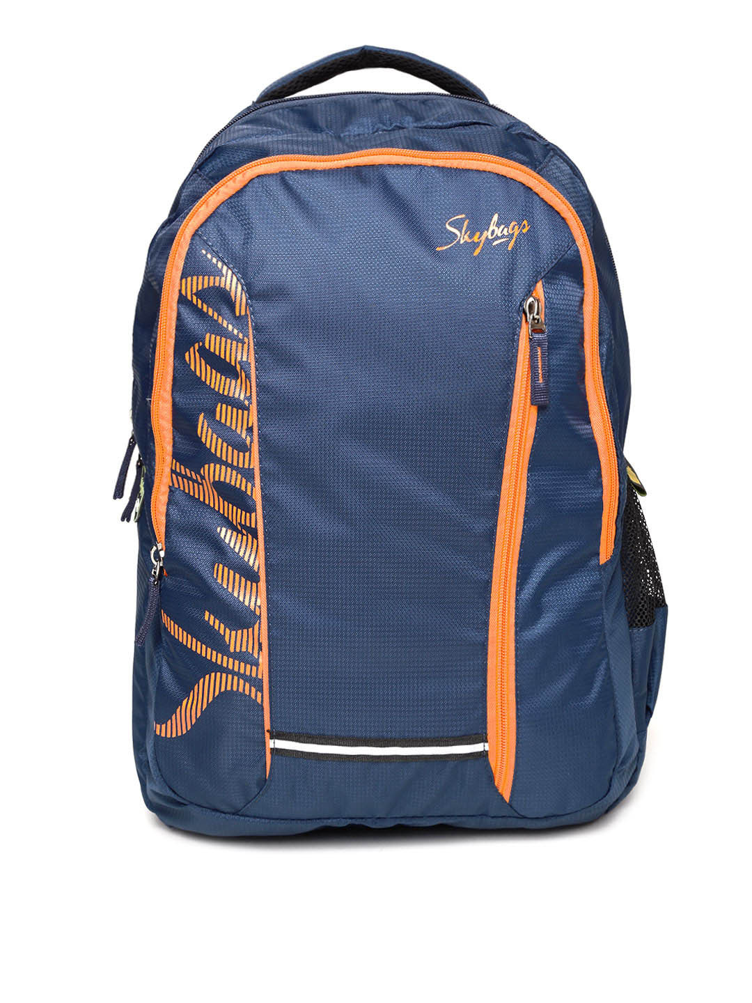 Buy Skybags Unisex Navy Brand Logo Print Backpack - Backpacks for ...