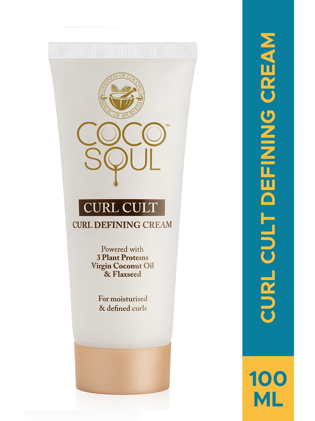 Buy Coco Soul Curl Cult Hair Defining Cream For Moisturized Defined Curls 100 Gm - Hair Gels And ...