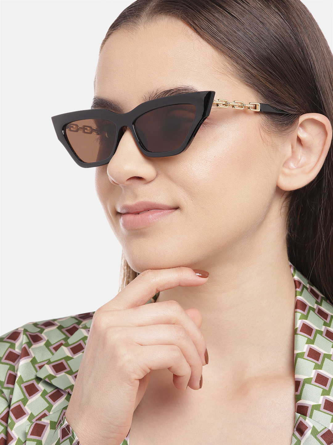 Buy Voyage Women Cateye Sunglasses With UV Protected Lens - Sunglasses for Women 21299922 | Myntra