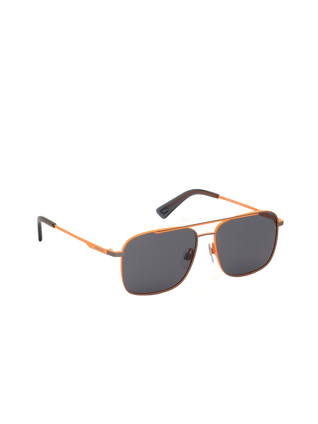 Buy DIESEL Square Sunglasses With UV Protected Lens DL0295 55 09A Grey ...