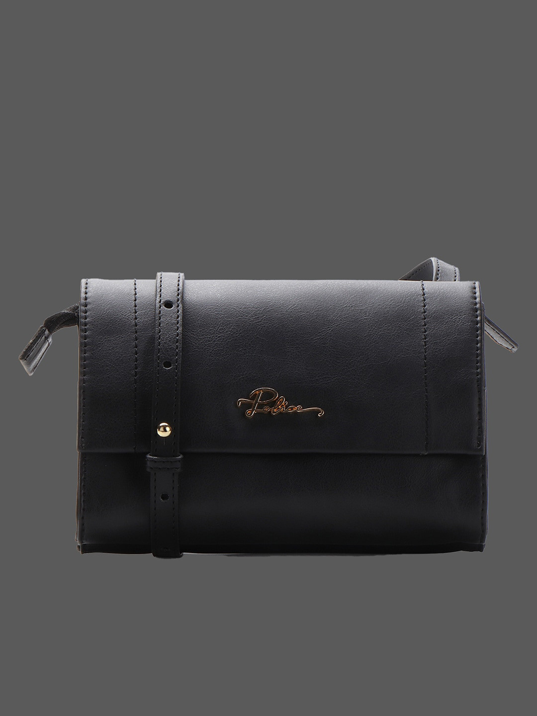 Buy Police Leather Structured Sling Bag - Handbags for Women 21303602 ...
