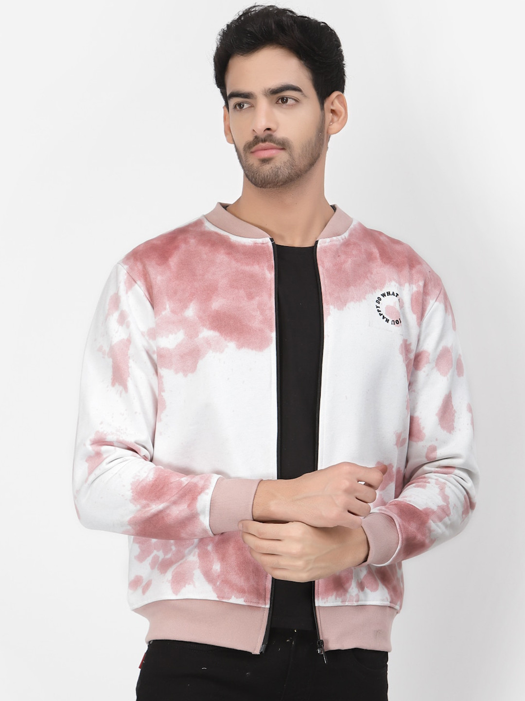 Buy PAUSE SPORT Men Fleece Lightweight Bomber Jacket - Jackets for Men ...