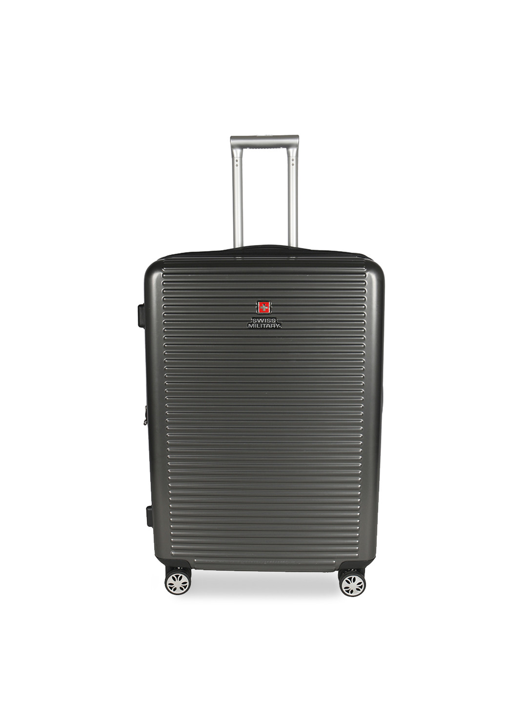 Buy SWISS MILITARY Unisex Grey Gravity Small Trolley Suitcase - Trolley ...