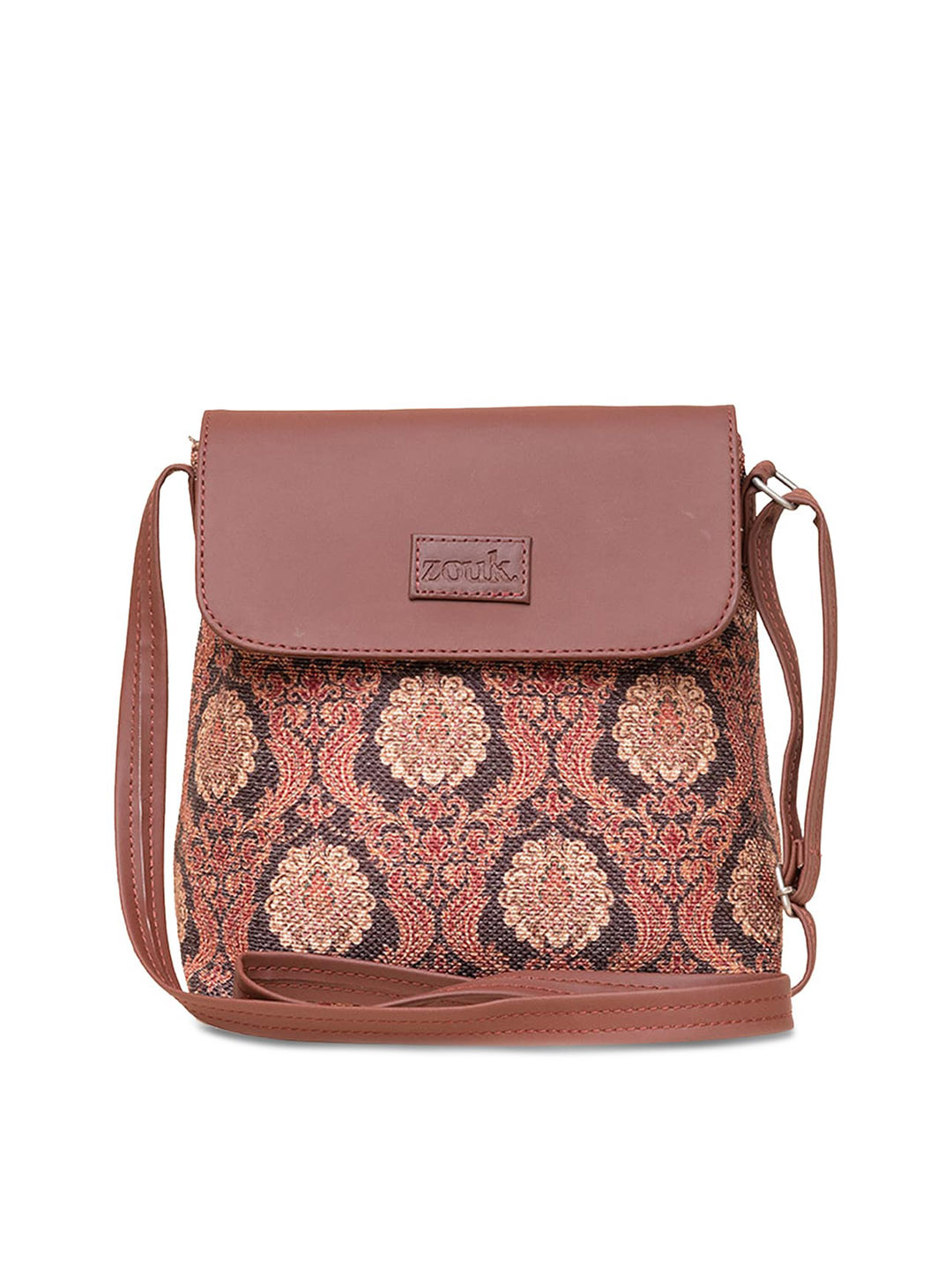 Buy ZOUK Ethnic Motifs Printed Shopper Sling Bag - Handbags for Women ...