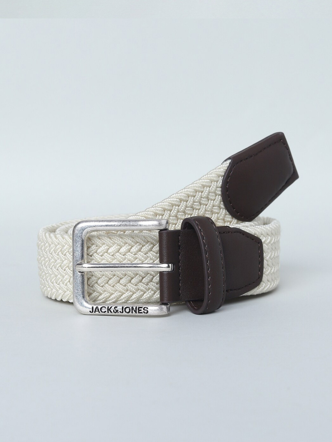 Buy Jack & Jones Men Push Pin Braided Belt - Belts for Men 21308932 ...