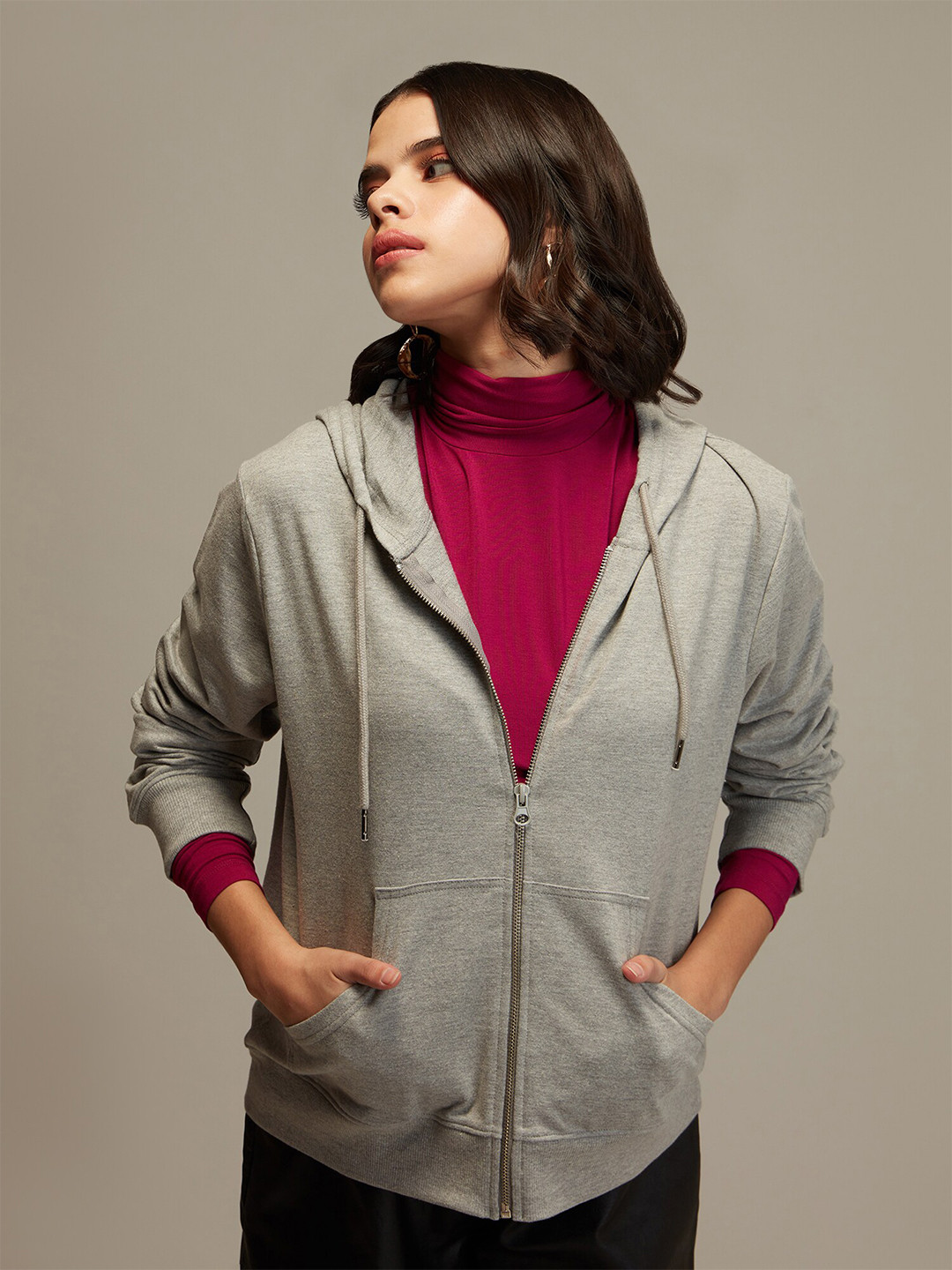 Buy 20Dresses Hooded Front Open Sweatshirt - Sweatshirts for Women ...