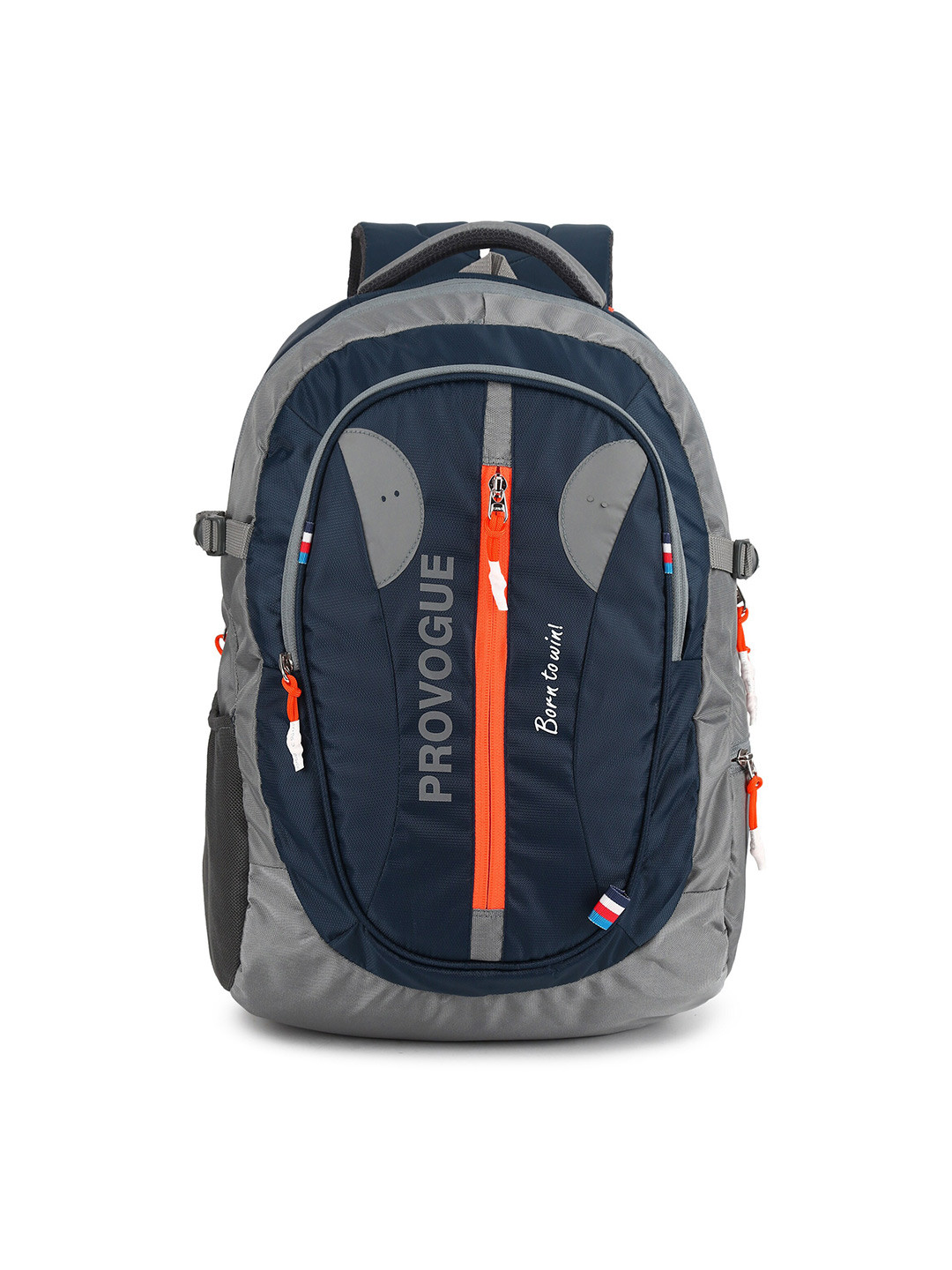 Buy Provogue Colourblocked Backpack With Reflective Strip - Backpacks ...