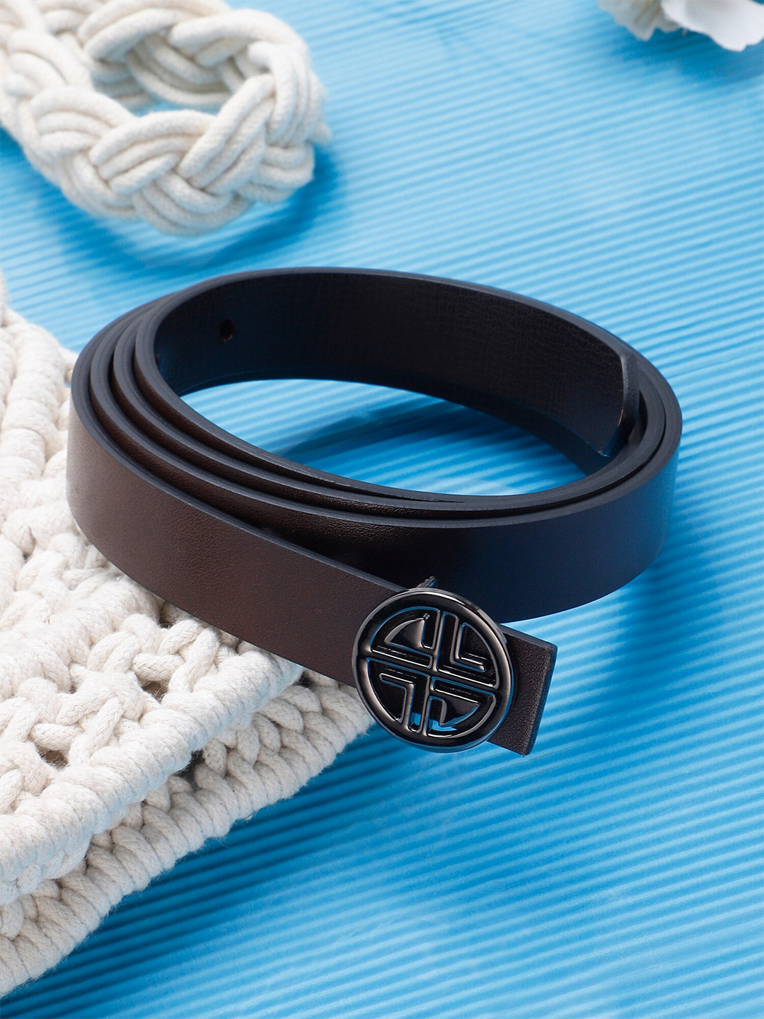 Buy Carlton London Women Push Pin Leather Belt - Belts for Women ...