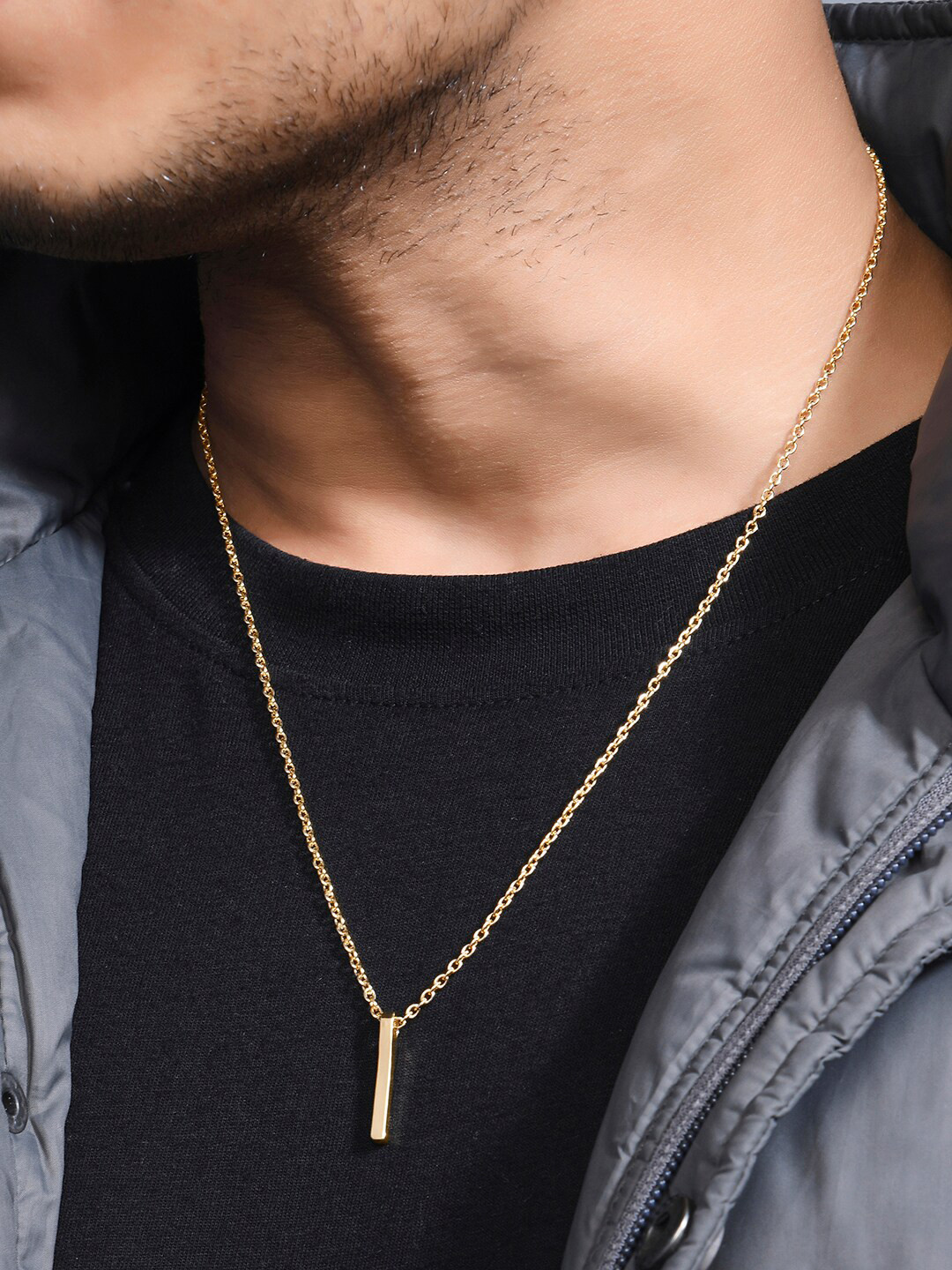Buy The Bro Code Men Gold Toned Gold Plated Chain - Necklace And Chains ...
