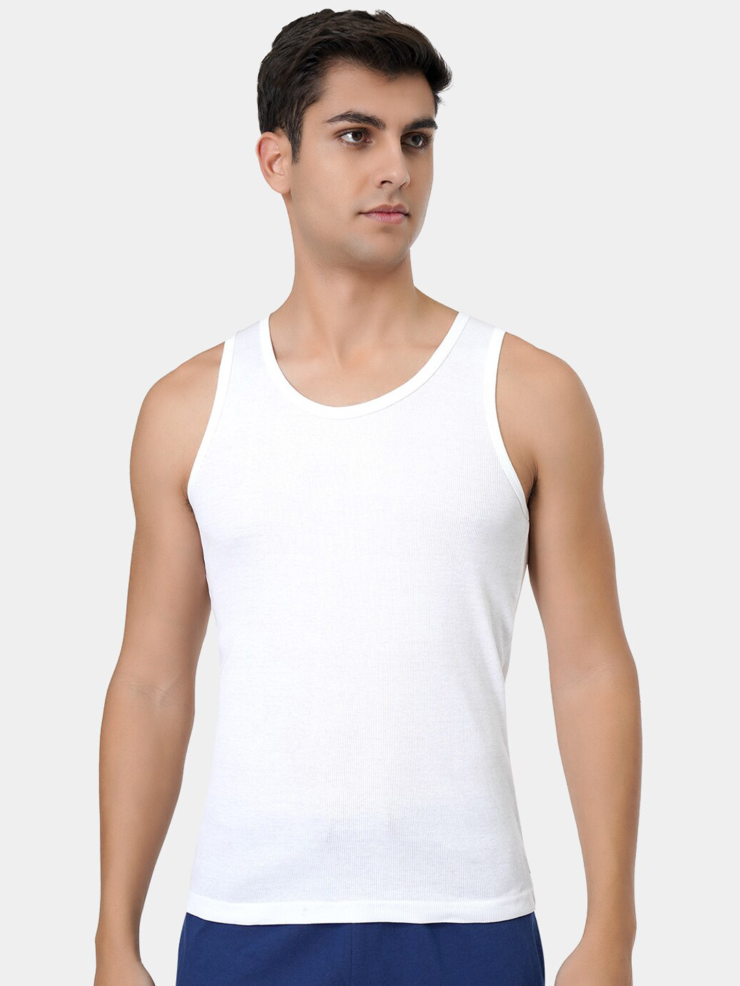 Buy U.S. Polo Assn. Pure Cotton Innerwear Vest EV001 001 P1 - Innerwear ...