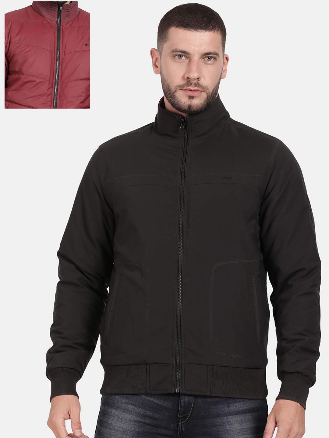 Buy T Base Men Reversible Sporty Jacket - Jackets for Men 21314192 | Myntra