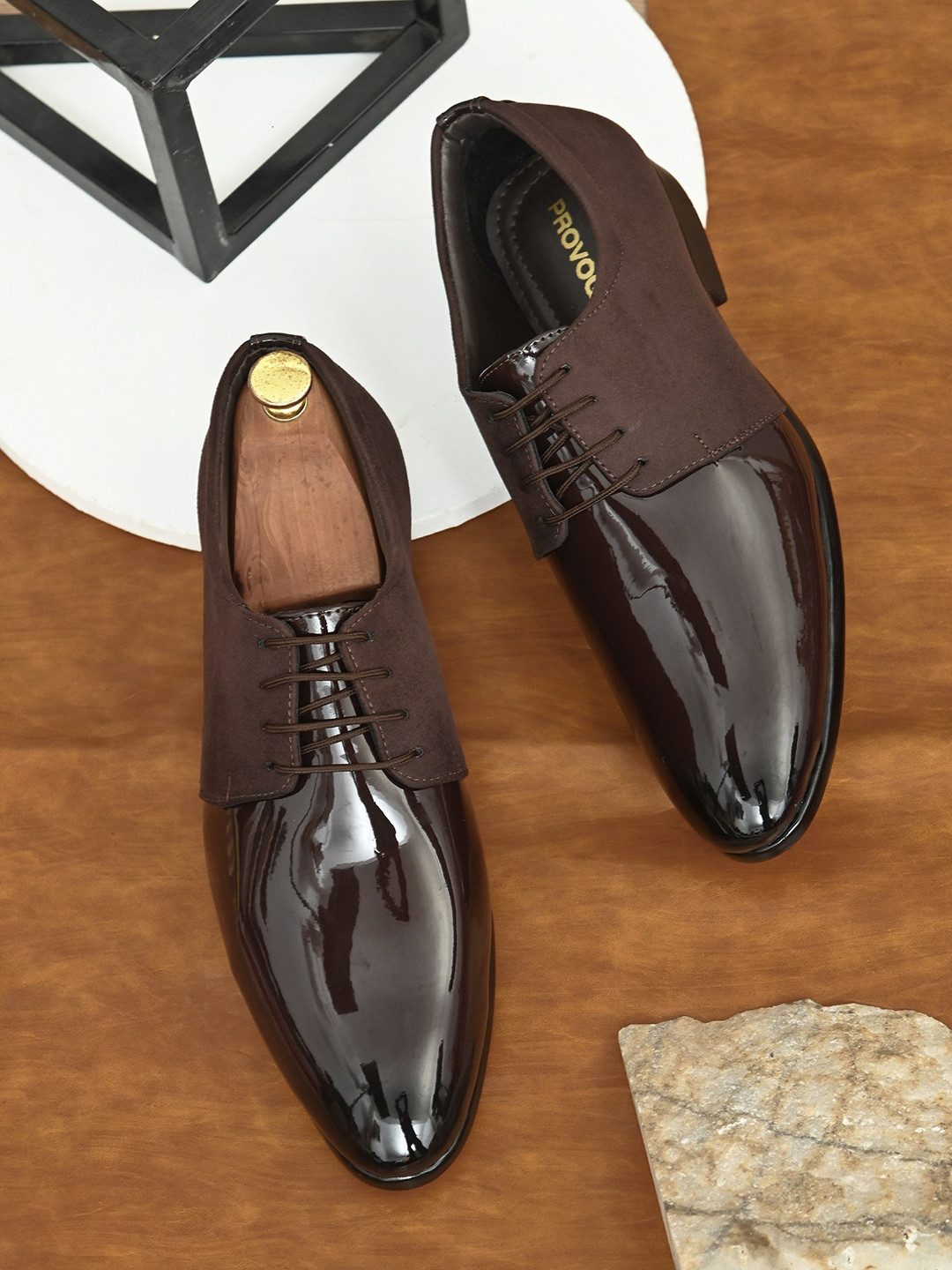 Buy Provogue Men Solid Formal Derbys - Formal Shoes for Men 21317362 ...