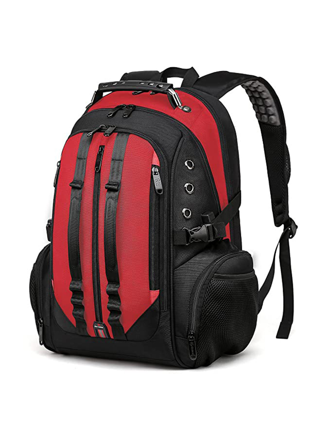 Buy Red Lemon Unisex Colourblocked Backpack - Backpacks for Unisex ...