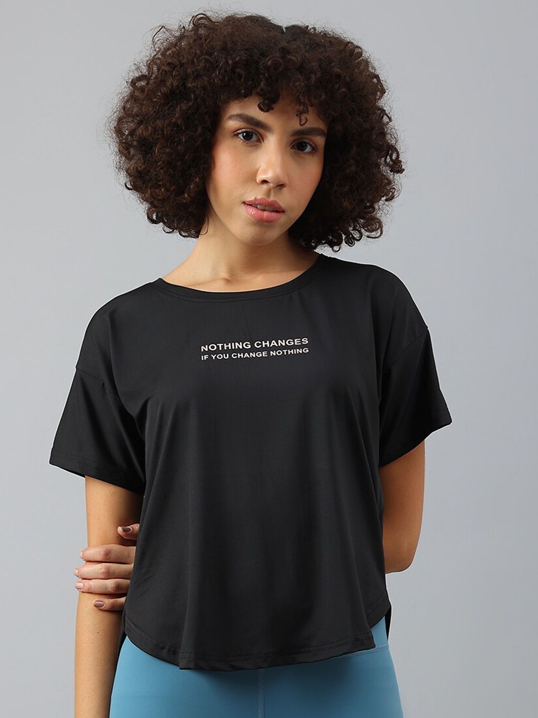 Buy Mkh Women Typography Dri Fit Sports T Shirt Tshirts For Women