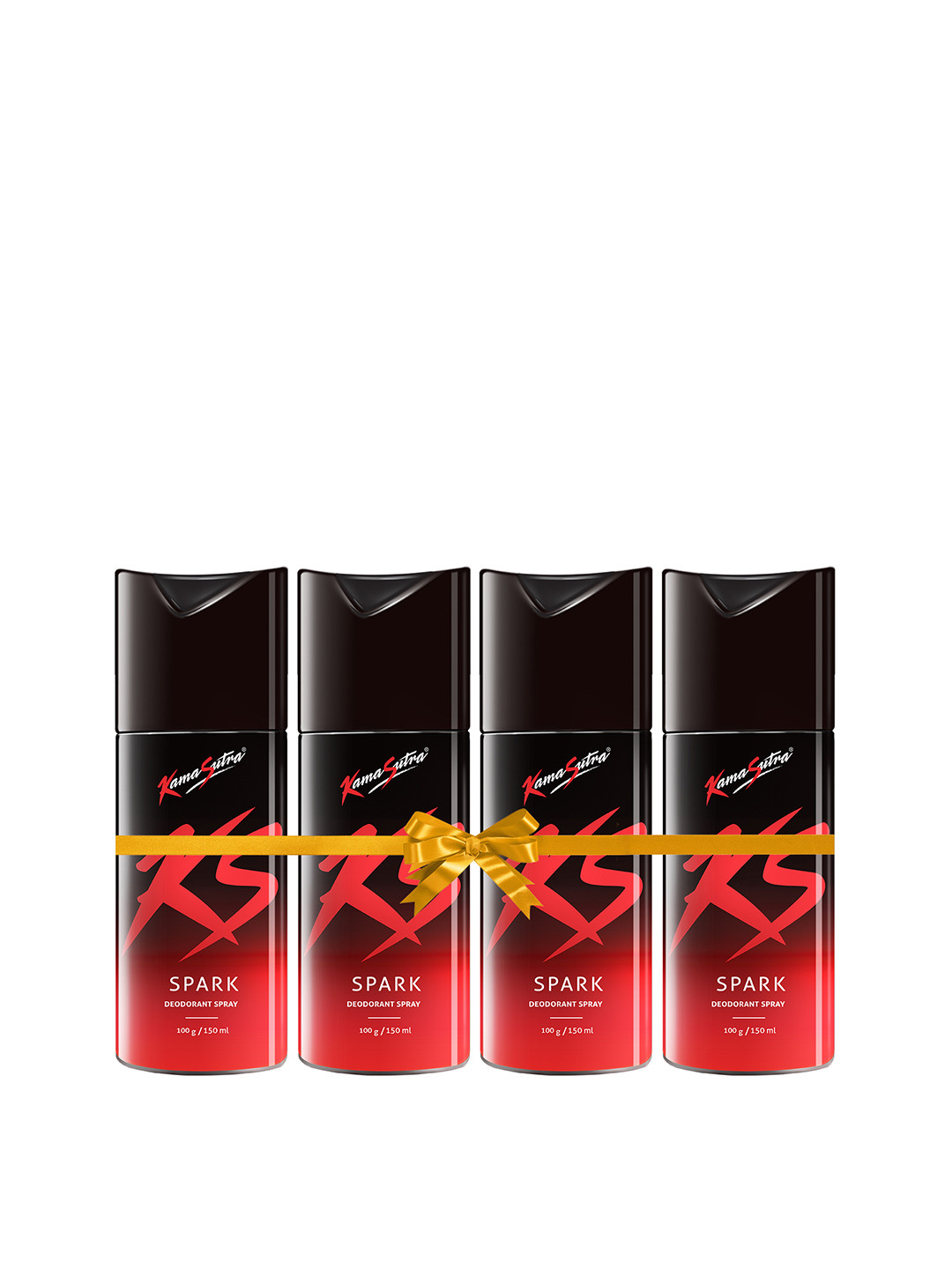 Buy KamaSutra Men Set Of 4 Spark Deodorant Spray 150ml Each - Deodorant ...