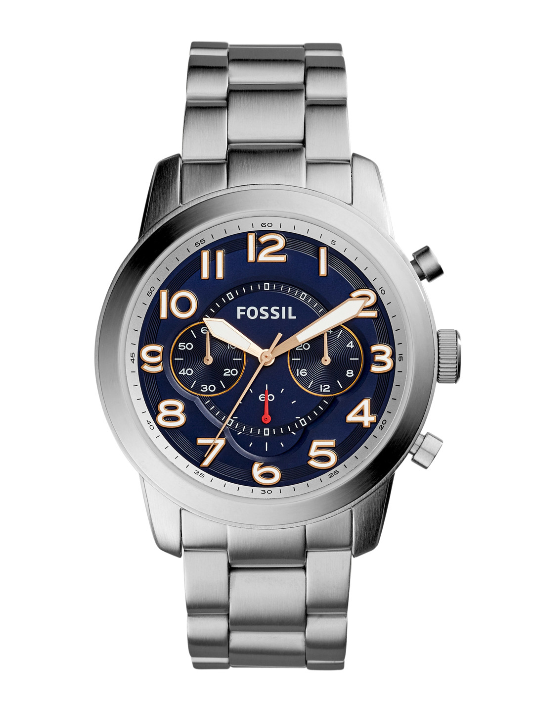Buy Fossil Men Navy Blue Analogue Watch FS5203 - Watches for Men ...