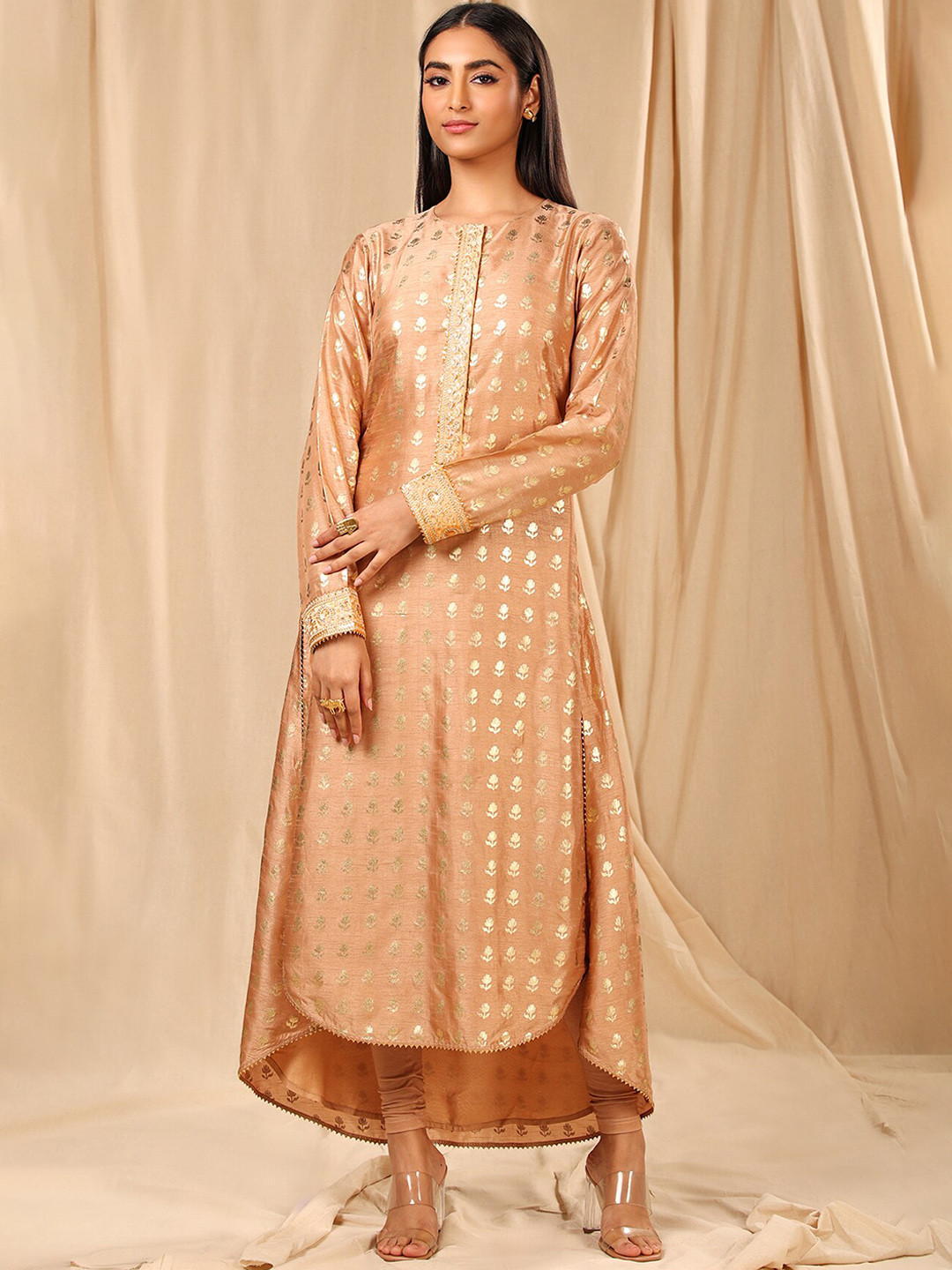 Buy Masaba Women Gotta Patti Raw Silk Kurta - Kurtas for Women 21341308 ...