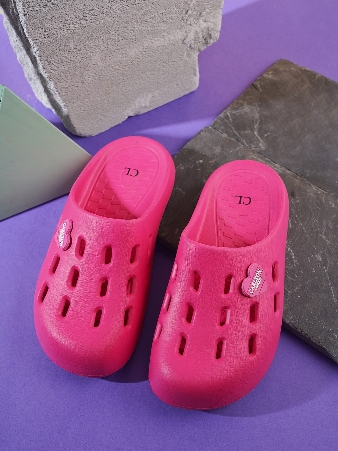 Buy Carlton London Women Rubber Clogs - Flip Flops for Women 21347760 ...