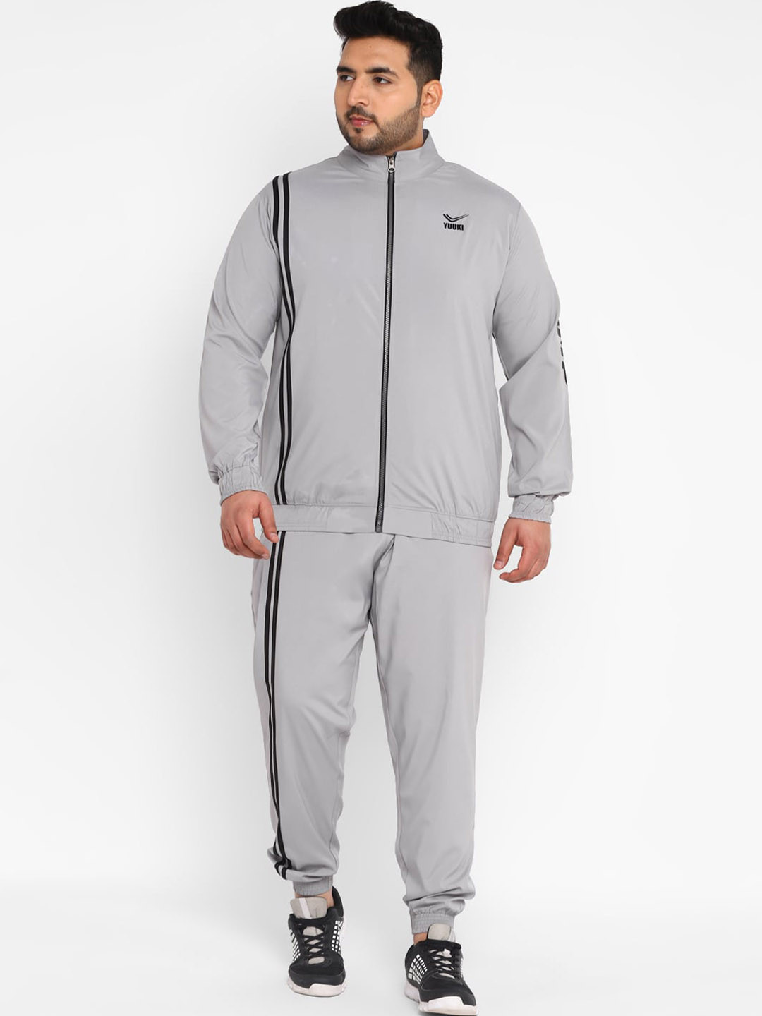 Buy Yuuki Men Plus Size Solid Sports Tracksuits - Tracksuits for Men ...