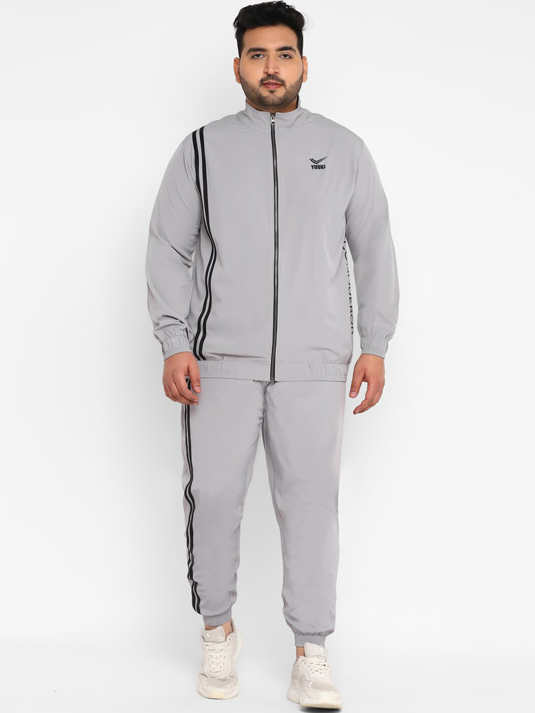 Buy Yuuki Men Plus Size Solid Sports Tracksuits - Tracksuits for Men ...