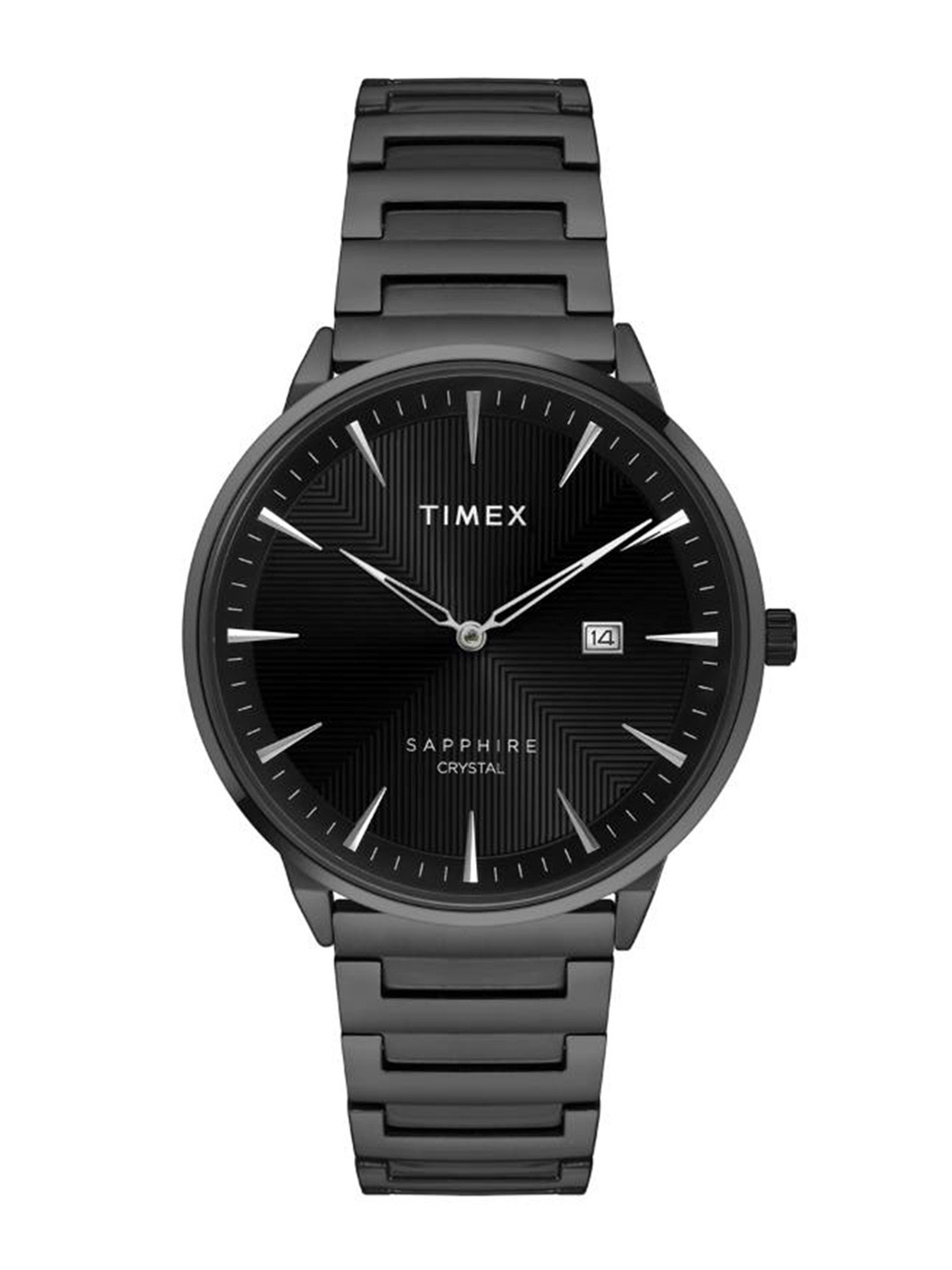 Buy Timex Men Stainless Steel Bracelet Style Straps Analogue Watch ...