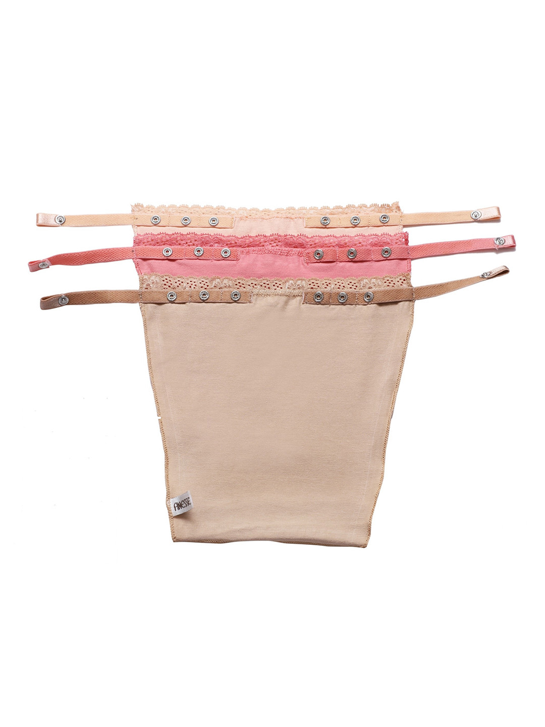 Buy Finesse Miracle Cami Women Pack Of 3 Clip On Mock Camisoles ...