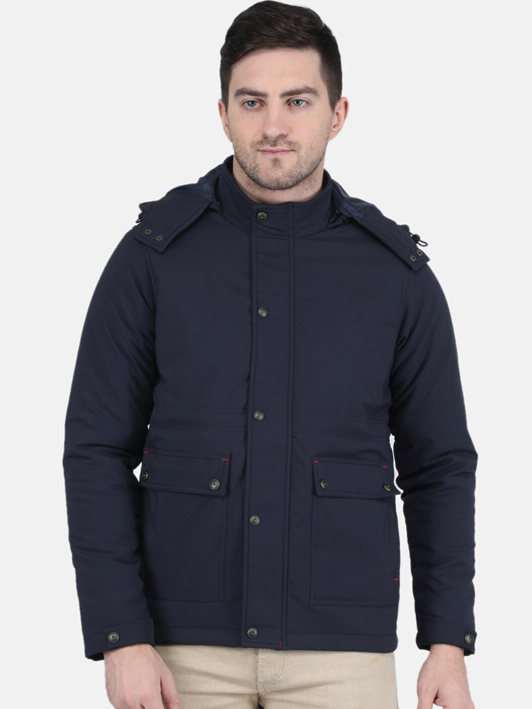 Buy Monte Carlo Men Hooded Bomber Jacket - Jackets for Men 21367858 ...