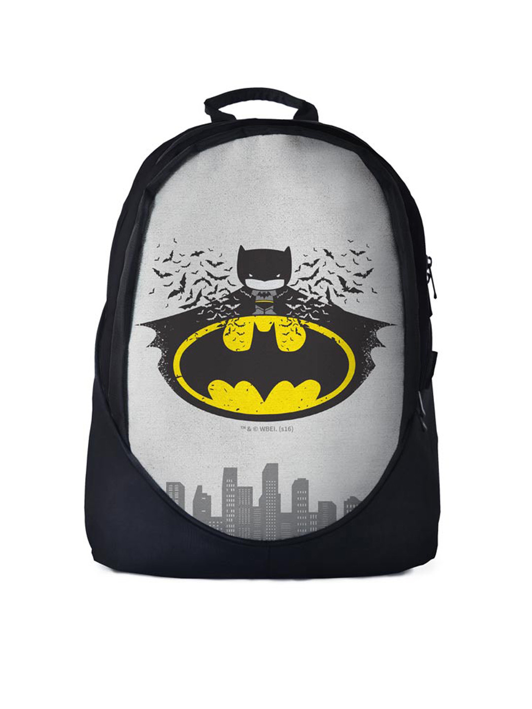 Buy The Souled Store Unisex Black Batman Arise Print Backpack ...