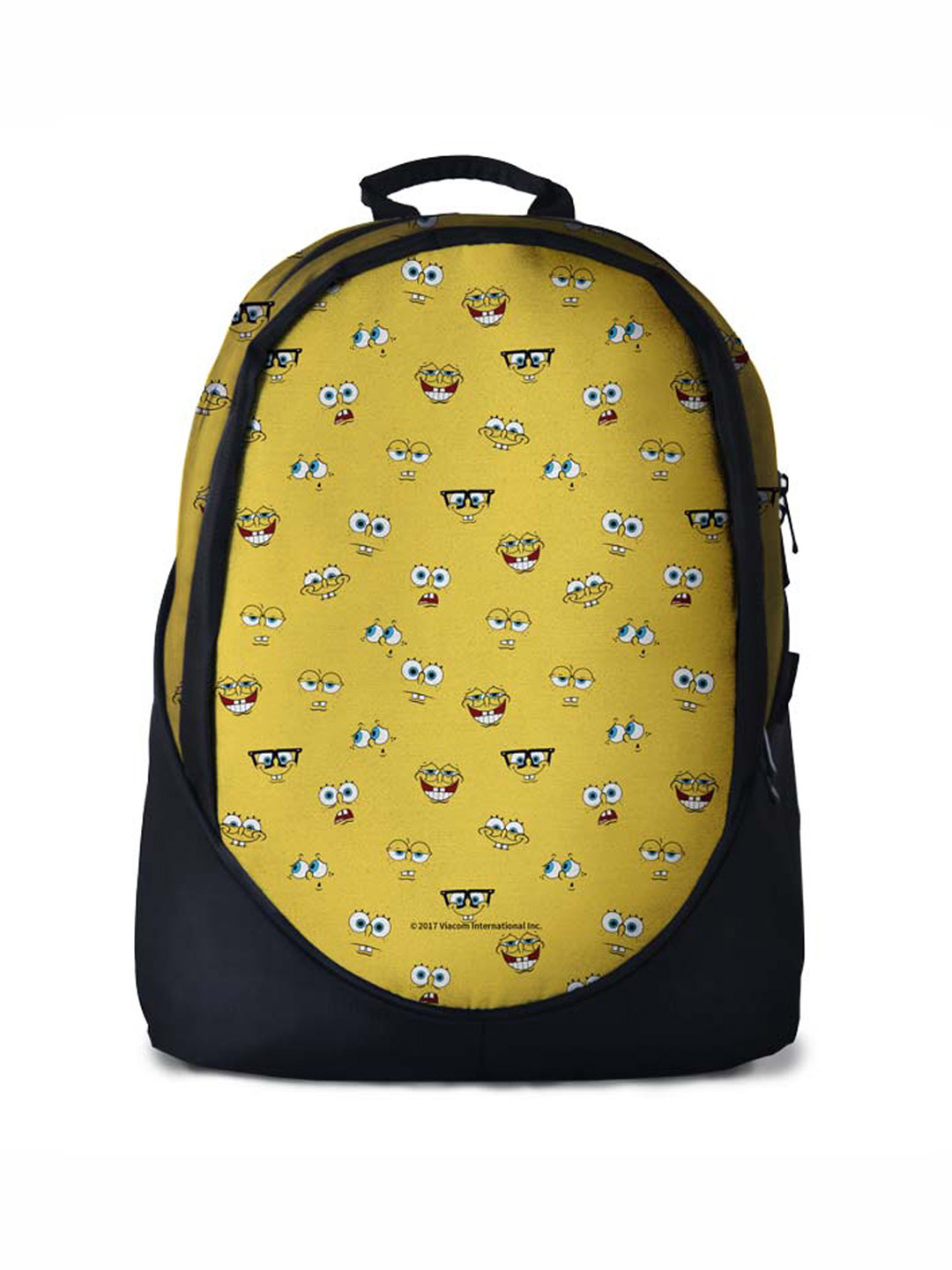 Buy The Souled Store Unisex Yellow & Black Spongebob: Faces Print ...