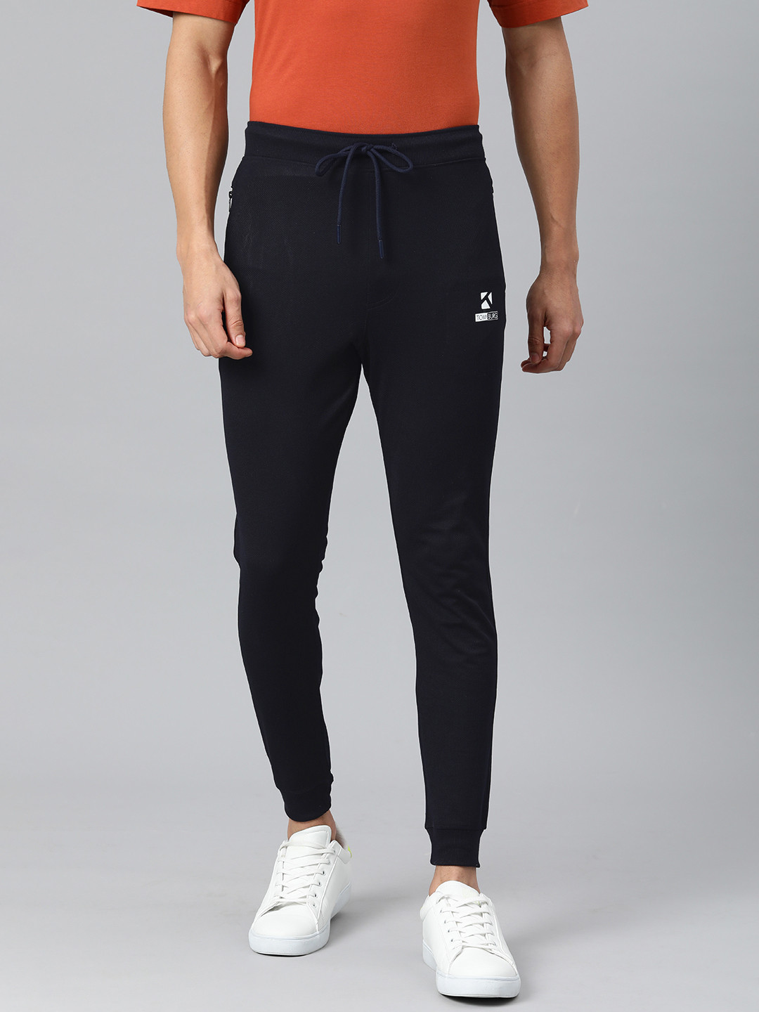 Buy TOM BURG Men Solid Slim Fit Joggers - Track Pants for Men 21373176 ...