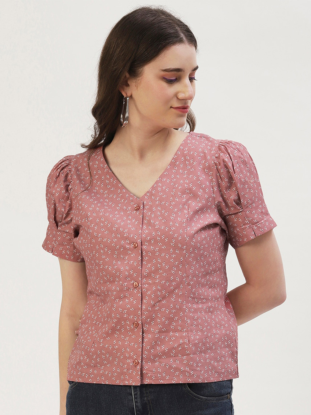 Buy DressBerry Floral Print Top - Tops for Women 21374346 | Myntra