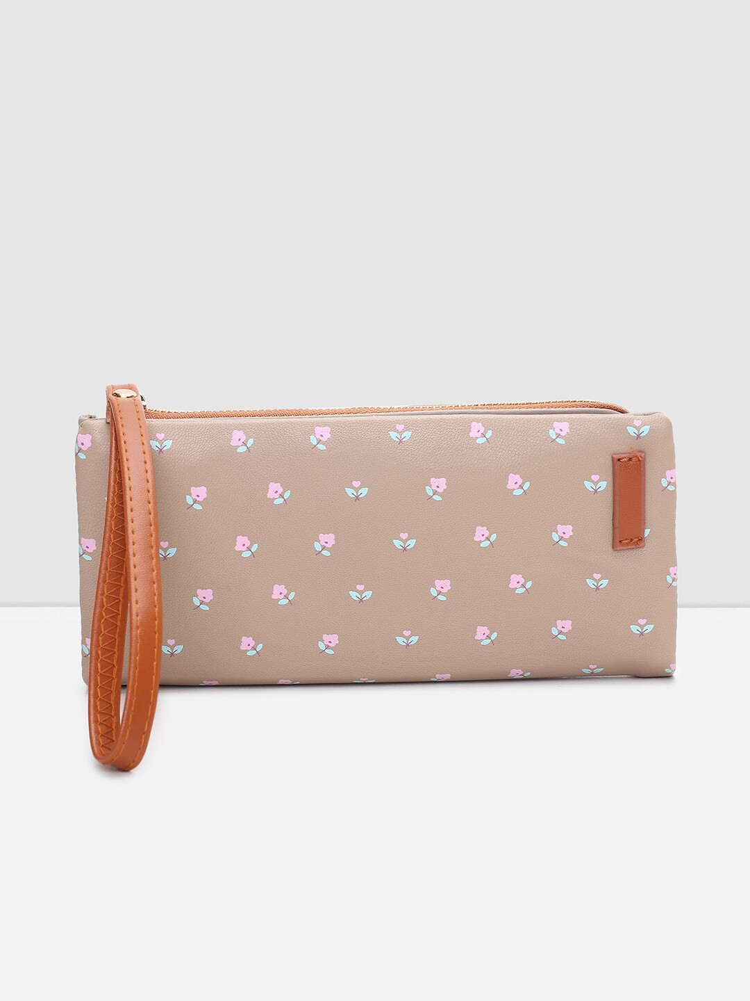 Buy Max Women Floral Printed PU Two Fold Wallet - Wallets for Women ...