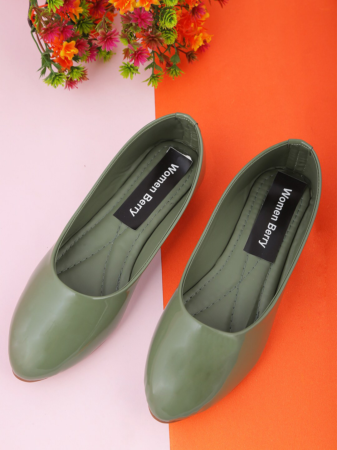 Buy WOMENS BERRY Women Ballerinas Flats - Ballerinas for Women 21375688 ...