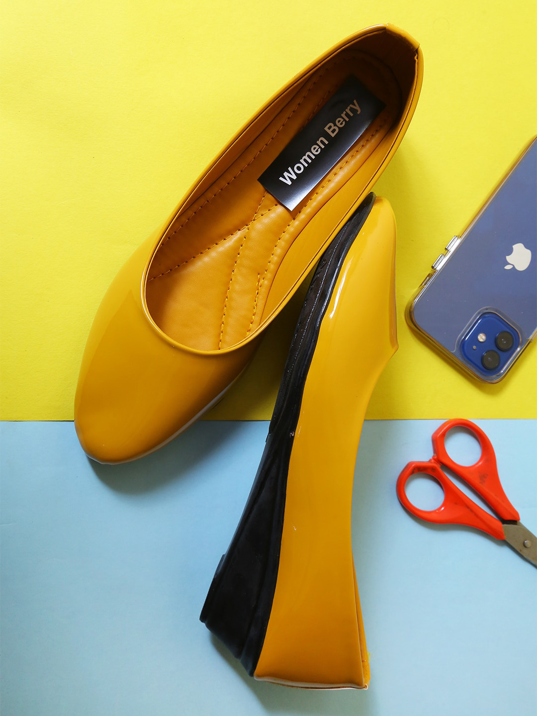 Buy WOMENS BERRY Wedge Pumps Heels - Heels for Women 21375906 | Myntra