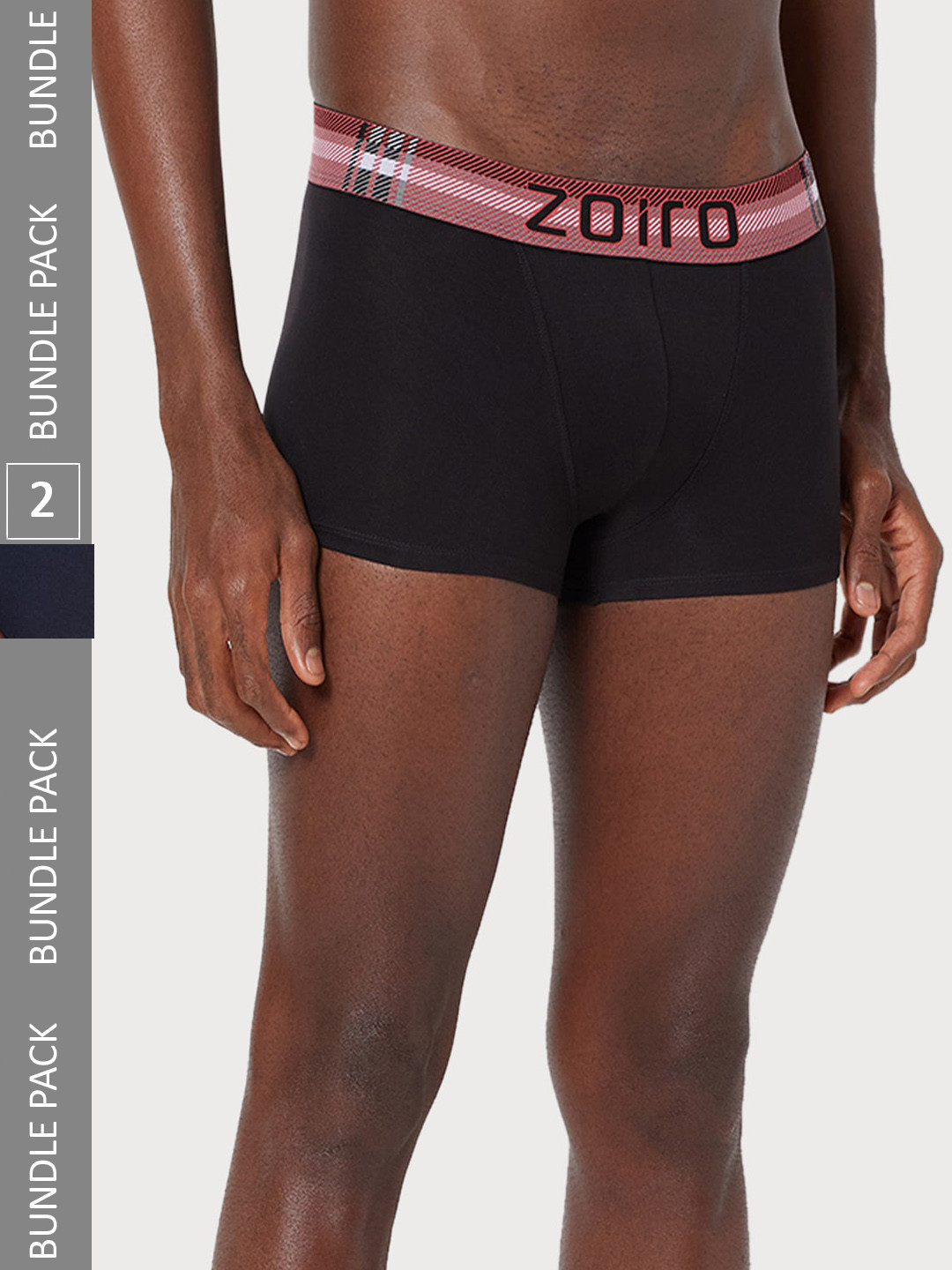 Buy Zoiro Men Pack Of 2 Cotton Trunks - Trunk for Men 21394254 | Myntra