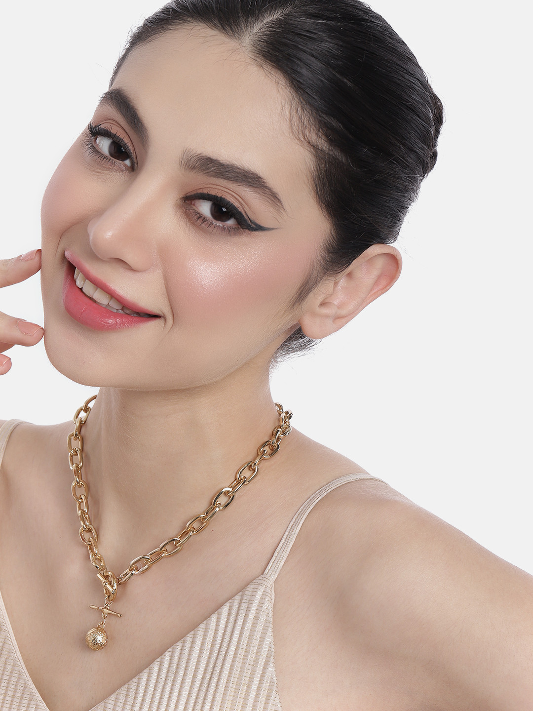 Buy DressBerry Interlock Shaped Chain - Necklace And Chains for Women ...